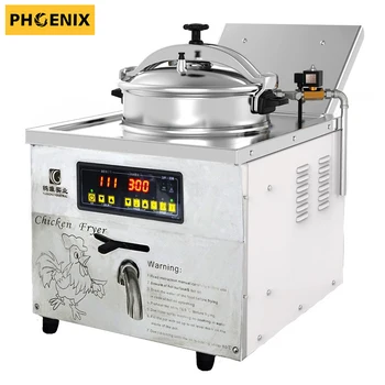 Home Electric Pressure Fryer / Gas Broaster Pressure Fryer 16l ...