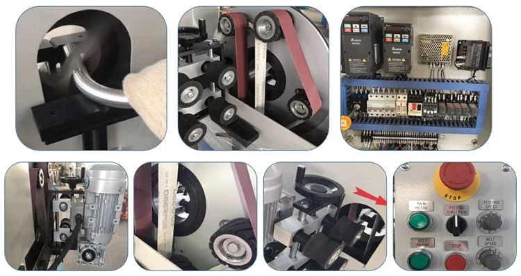 Automatic Stainless Steel Round Tube Polishing Machine For Metal Pipe ...
