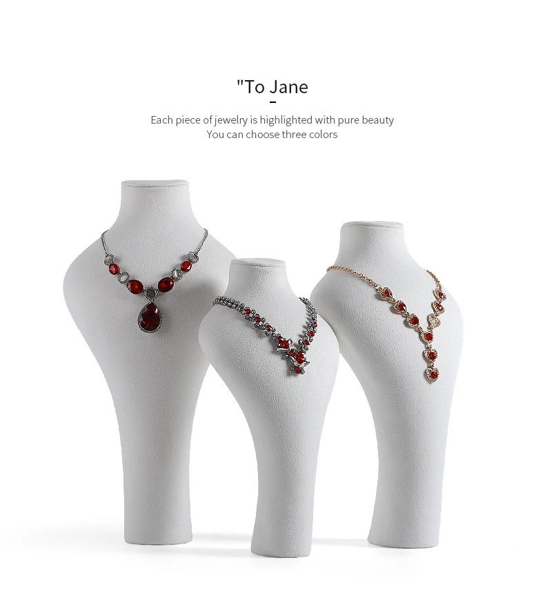 Digu Customize Jewellery Showcase Neck Displays Exhibitor Stand ...