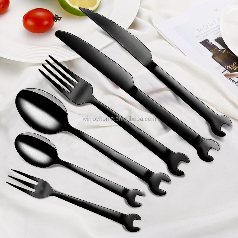Handman Tools Stainless Steel Fork Spoons Knife For Xmas Gift,Wrench ...