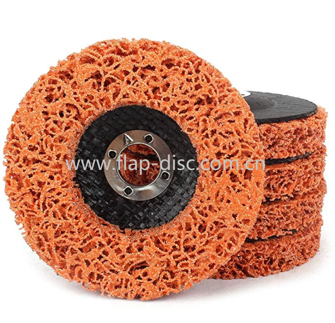 Polycarbide Abrasive Disc Poly Strip Disc Wheel Paint Rust Removal ...