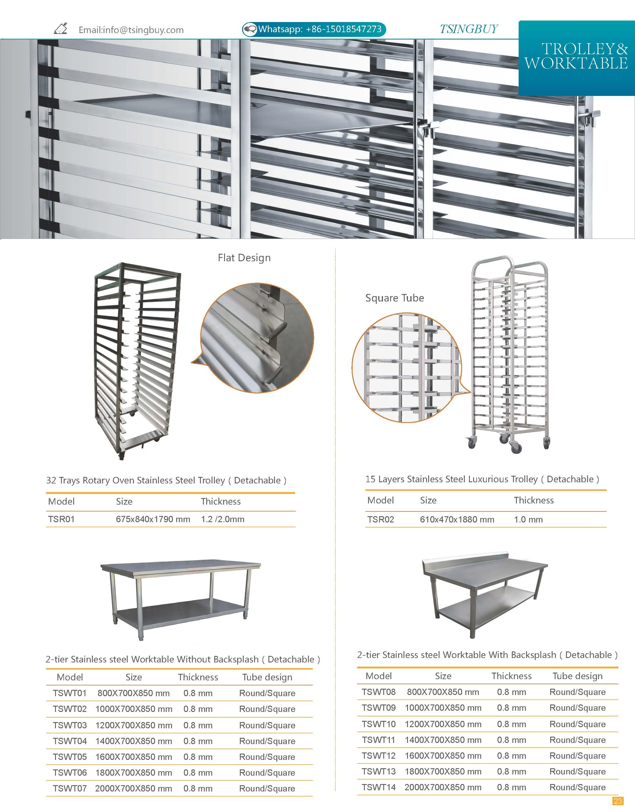 Stainless Steel Bakery Baking Trays Rack Trolley Racks - Buy Bakery ...