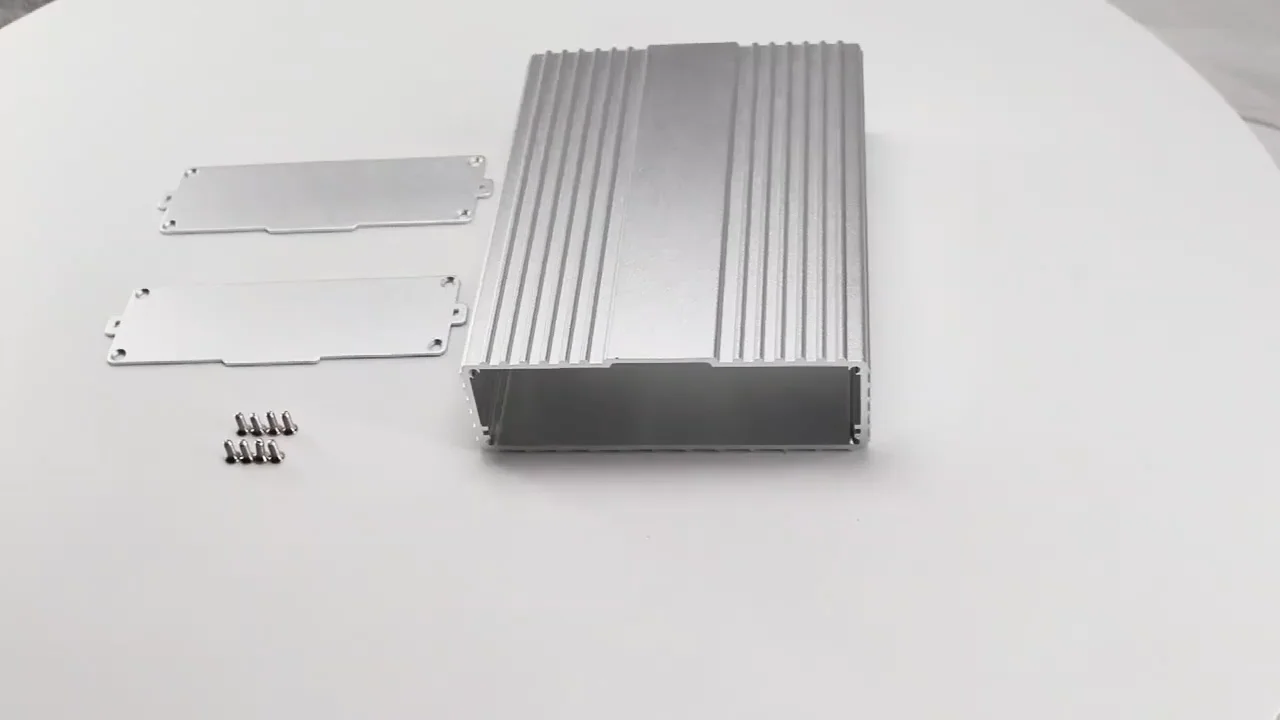 Anodized Aluminum Extrusion Electronic Heat Sink Enclosure Diy ...