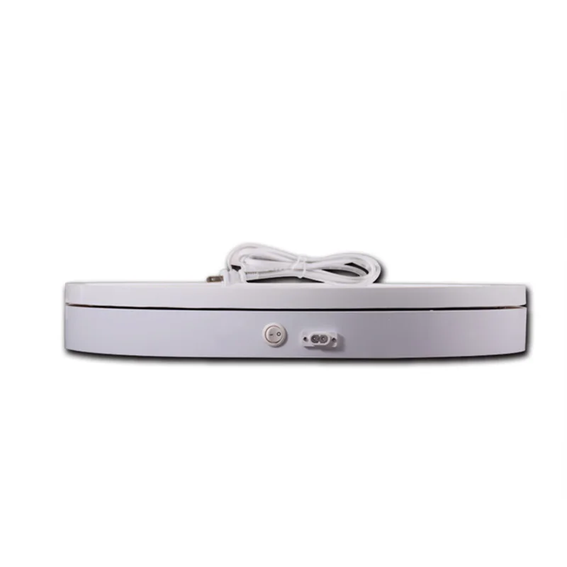 Turntable-bkl White 360 Degree Electric Turntable,For Small Product ...