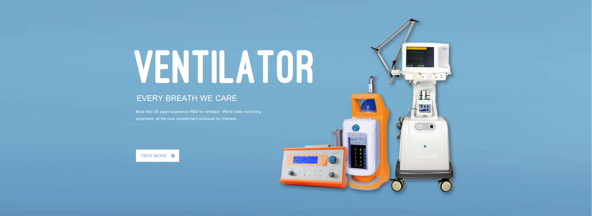 Nanjing Chenwei Medical Equipment Co., Ltd. - Ventilator, Anesthesia System
