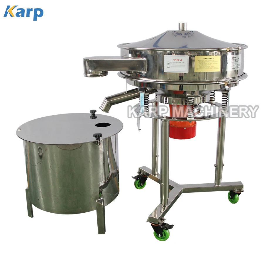 Industrial Round Separator Vibro Screens For Liquid Solid Seperation ...