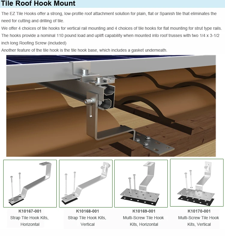 Solar Panel Metal Roof Mounting Brackets,Metal Hanging Bracket Support ...