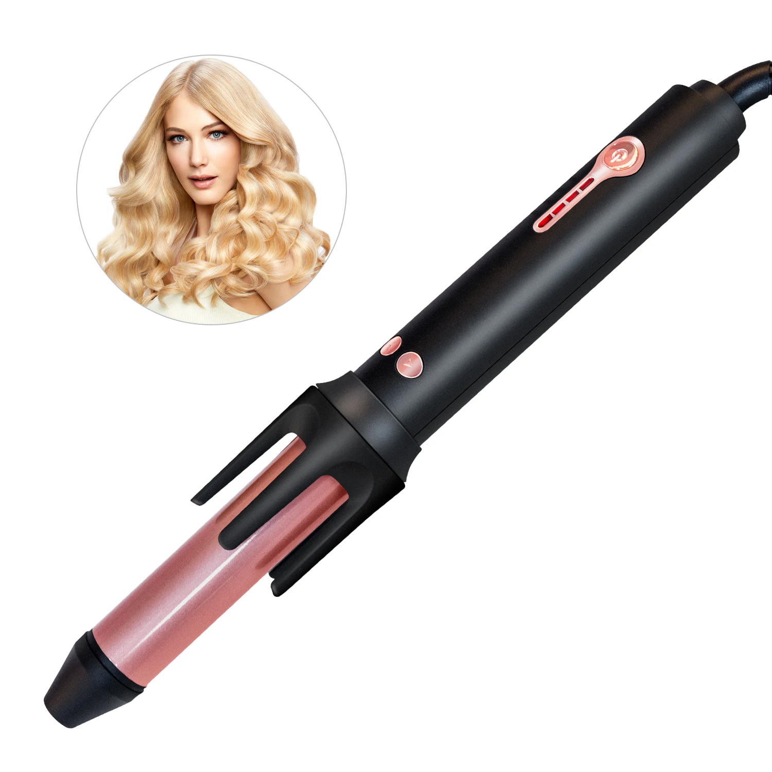 New Arrival Pro Hair Styling Tool Auto Rotating Hair Curling Iron Dual ...