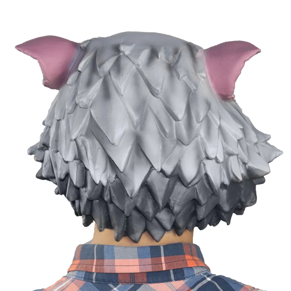 Demon Slayer Kimetsu No Yaiba Mask Cospaly Anime Hashibira Inosuke ...