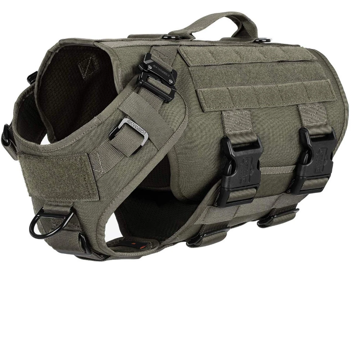 Nylon Military Training Patrol K9 Dog Harness With Handle Control - Buy ...