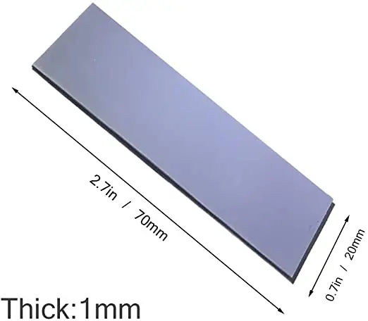 M.2 Thermal Pad 70x20x1mm For M.2 2280 Ssd Heatsinks - Oem | Wholesale