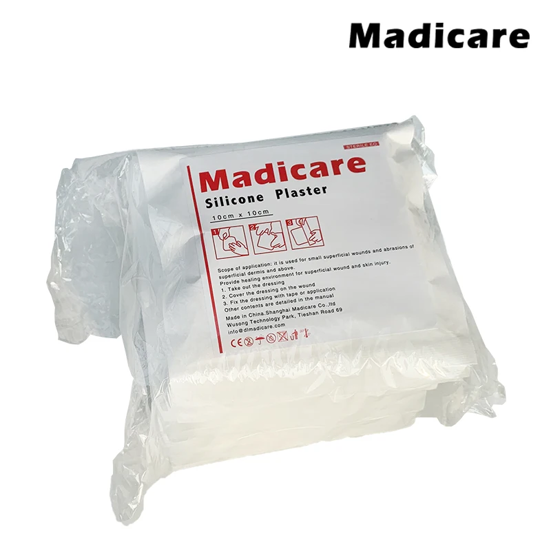 Silicone Reusable Nurse Hospital Absorbent Cure Wound Care Dressing ...