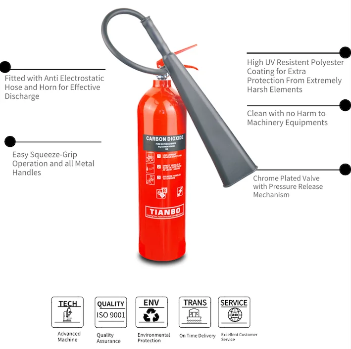 5KG Co2 Fire Extinguisher - Reliable & Efficient Protection