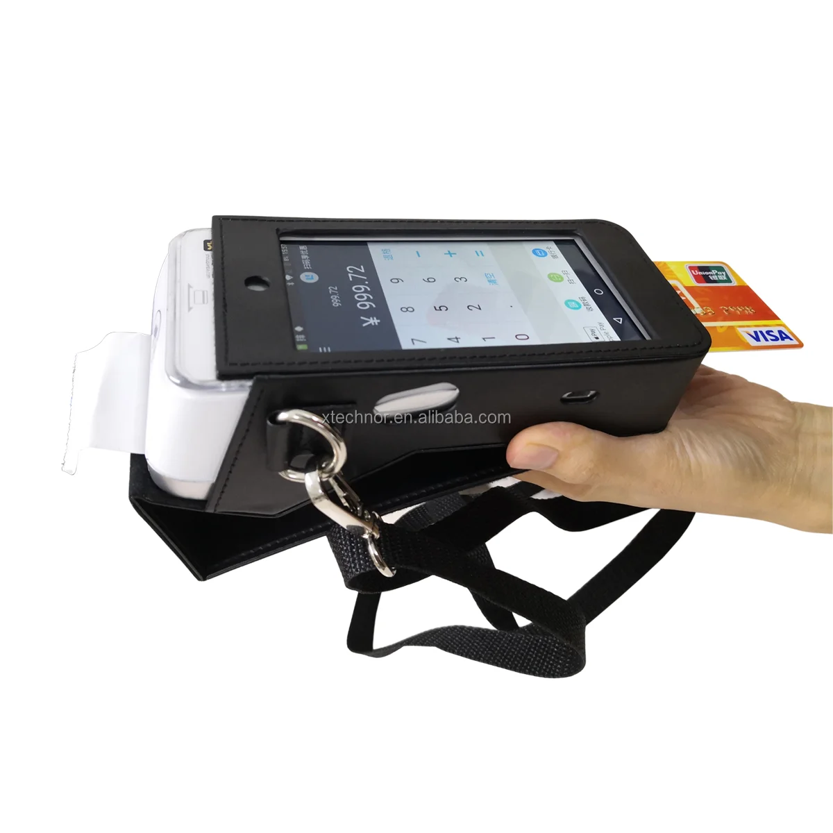 PU Leather Case for Pax A920 POS Terminal - Protection & Style