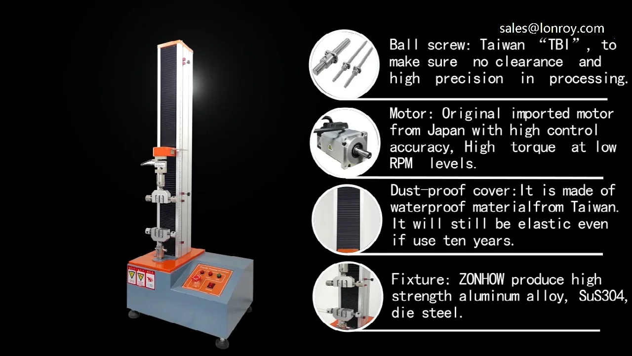 Dispositivo De Prueba De Resistencia A La Tracción Astm D3039 Iso 6892 ...
