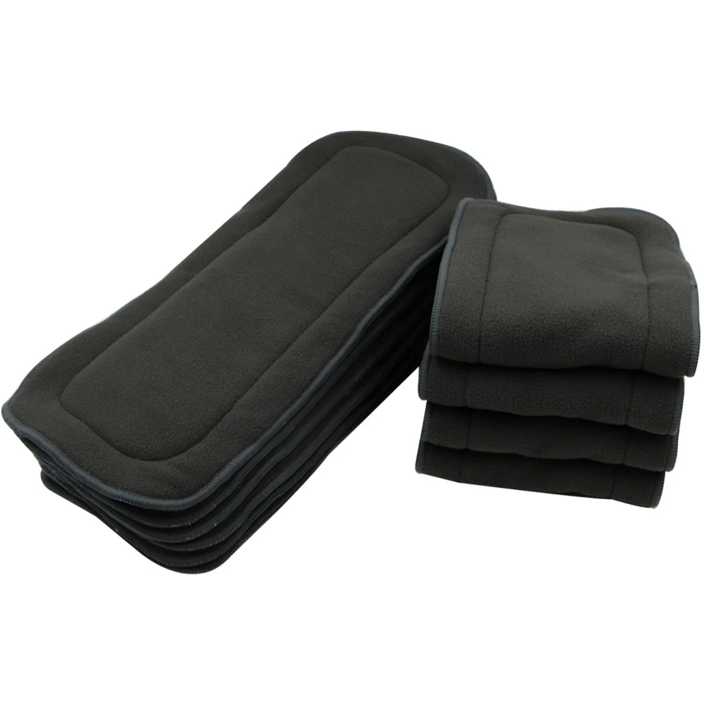 Reusable Washable Adult Diaper Insert Pads Bamboo Charcoal /bamboo ...