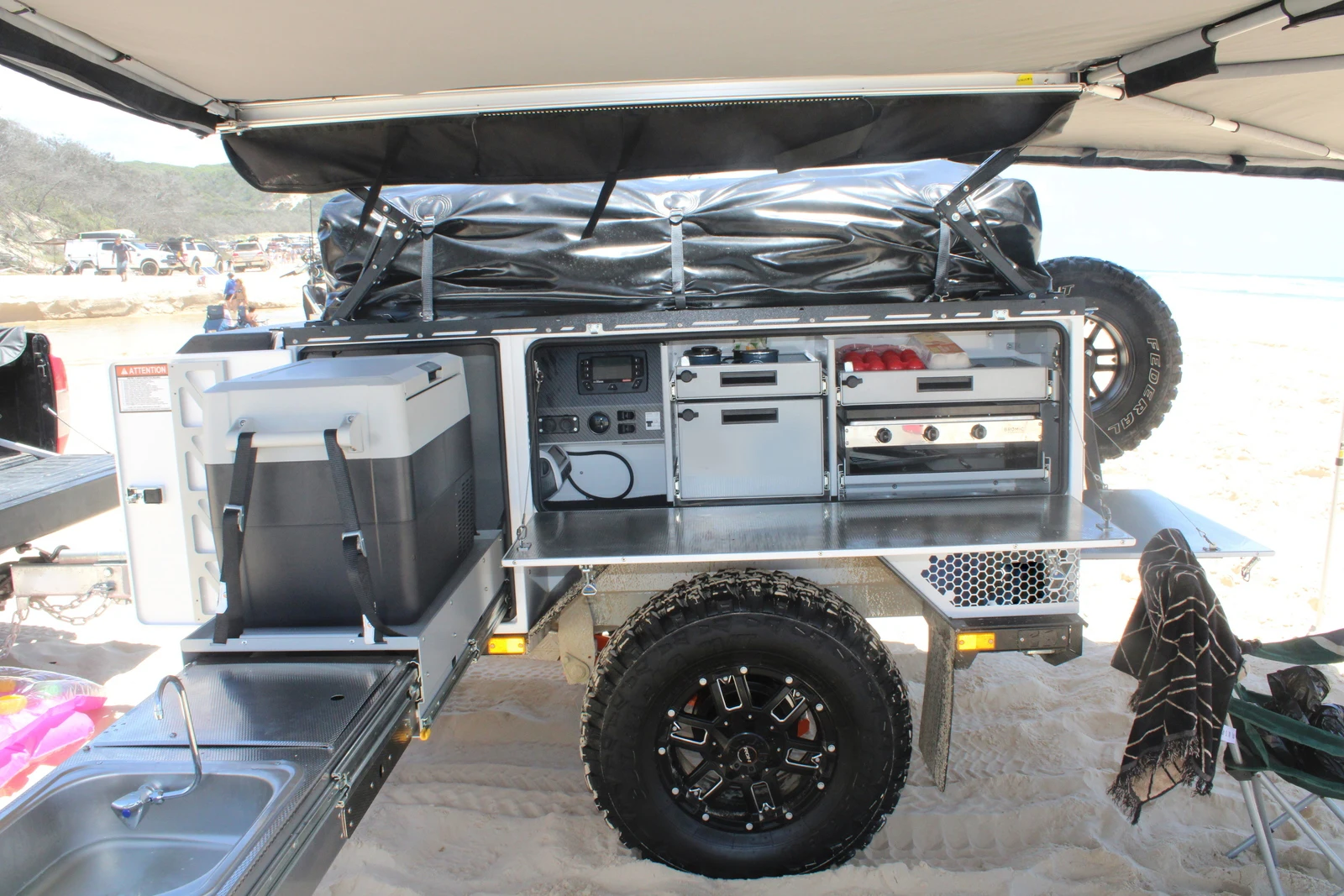 270bat Awning Tent Camper Trailer - Offroad Camping Utility