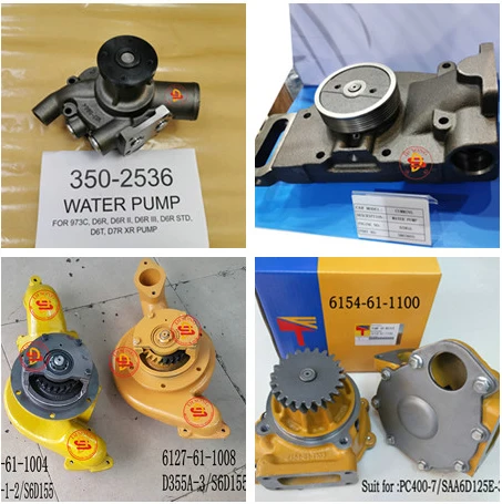 Engine Part Water Pump 172-7766 7n5908 2w8002 For E300 Excavator 3306 ...