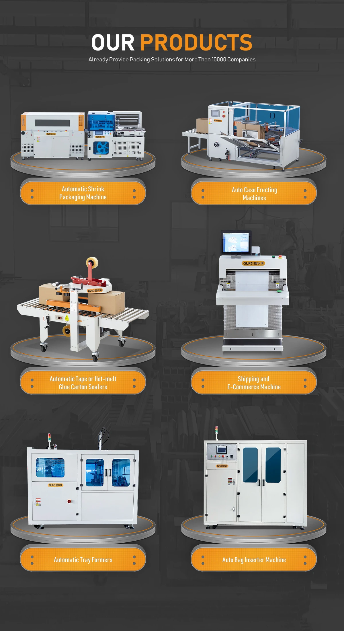 Huizhou Gurki Intelligent Equipment Co., Ltd. - Shrink Wrapping Machine ...