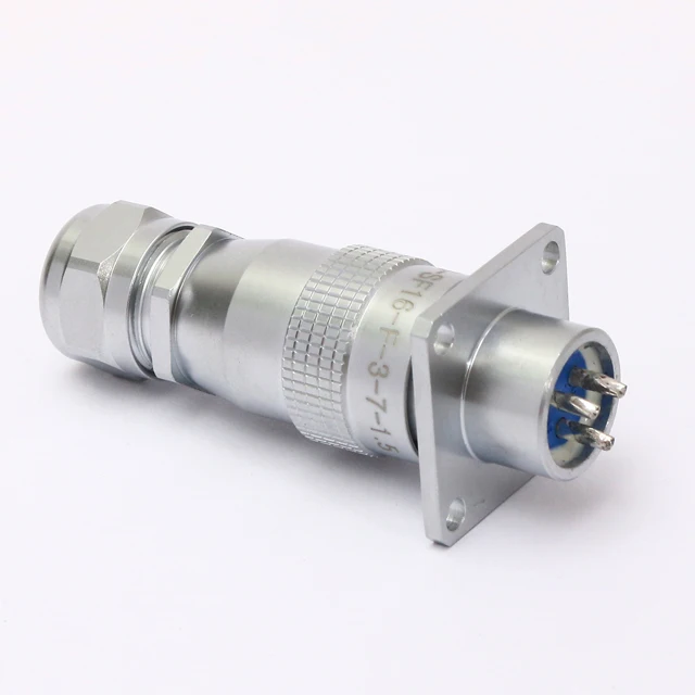 SF16 Waterproof Connector - Reliable Brass Metal 4P Adapter