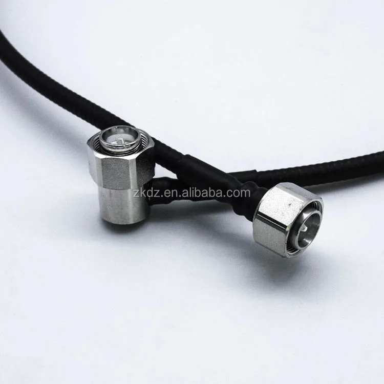 Customized 1/4" Superflex Jumper Cable 4.3-10 R/a Male To 4.3-10 Male ...