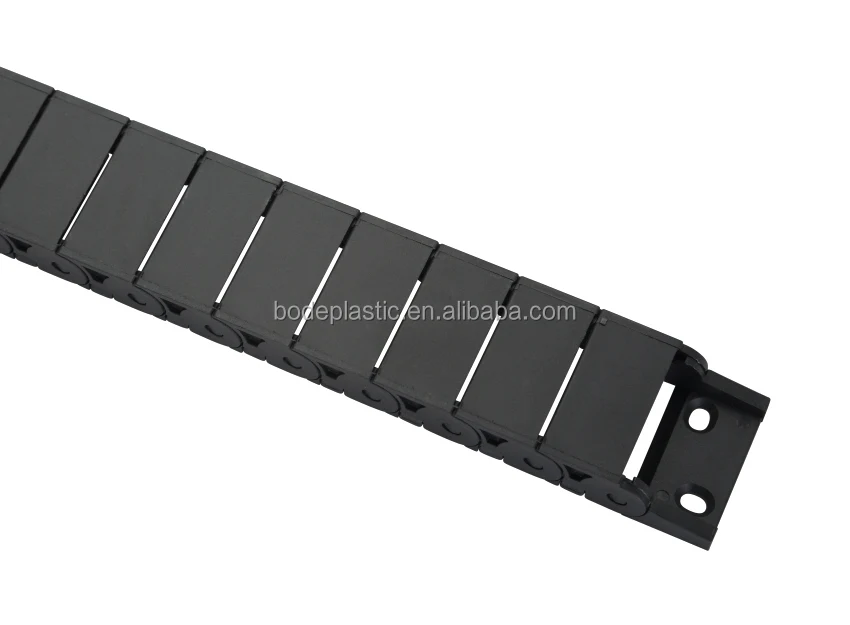Plastic Flexible Cable Carrier Track Chain For Laser Engraving 18 X ...