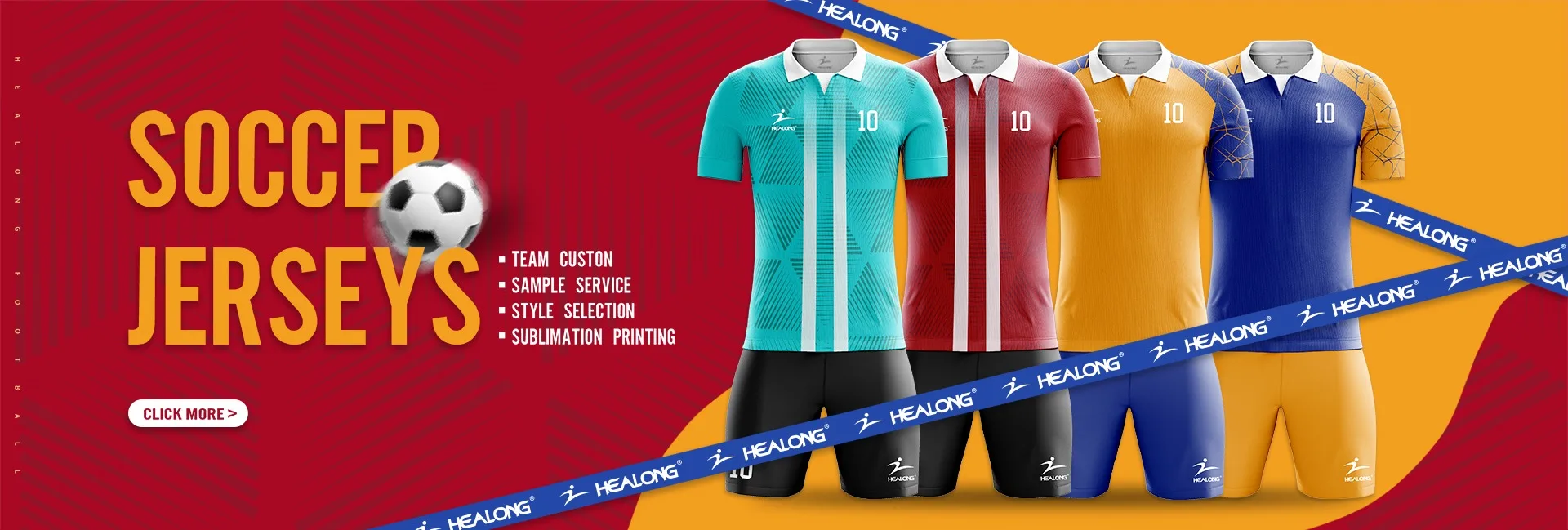 Guangzhou Healong Sportswear Co., Ltd. - Soccer Uniform, Basketball Uniform