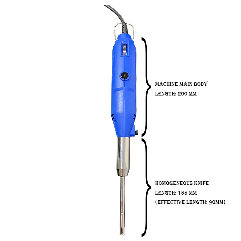 Laboratory Hand-Held Homogenizer JZ-10T - 30000rpm Speed