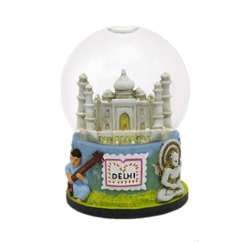 Delhi India Snow Globes - Customized Souvenirs & Decor