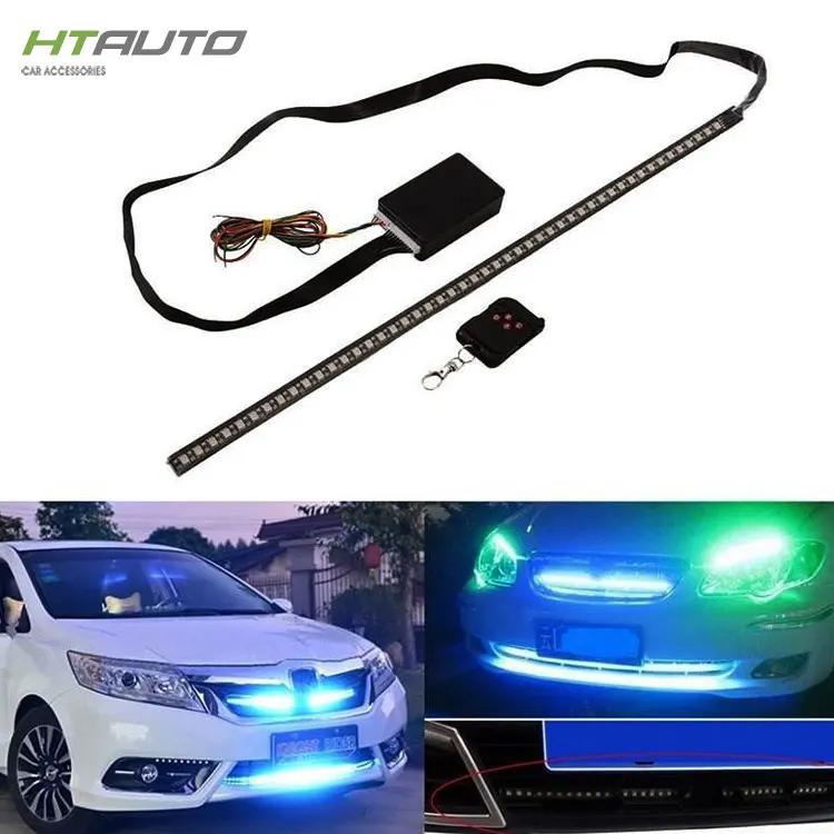 HTAUTO LED Knight Rider - RGB Flash Lights with Remote