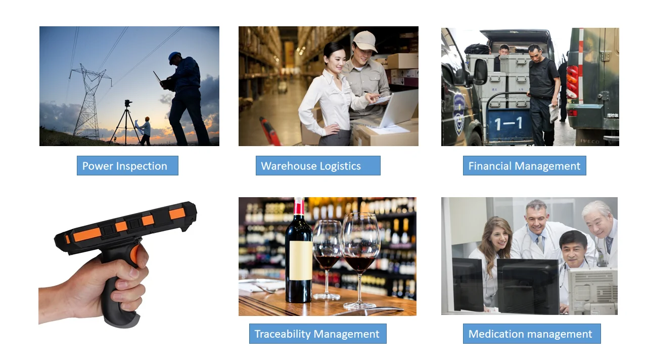 Rfid Warehouse Management System Uhf Rfid Reader Scanner 1d/2d Scan Uhf ...