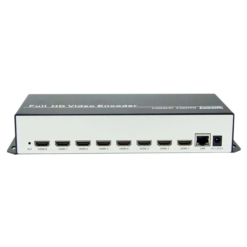 Unisheen 8 in 1 H.264 HDMI to IP Video Encoder for Live Streaming