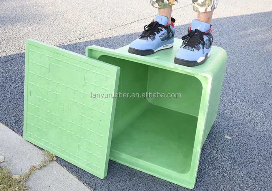 Underground SMC Cable Manhole Cover for Through Cable Manhole Chamber ...