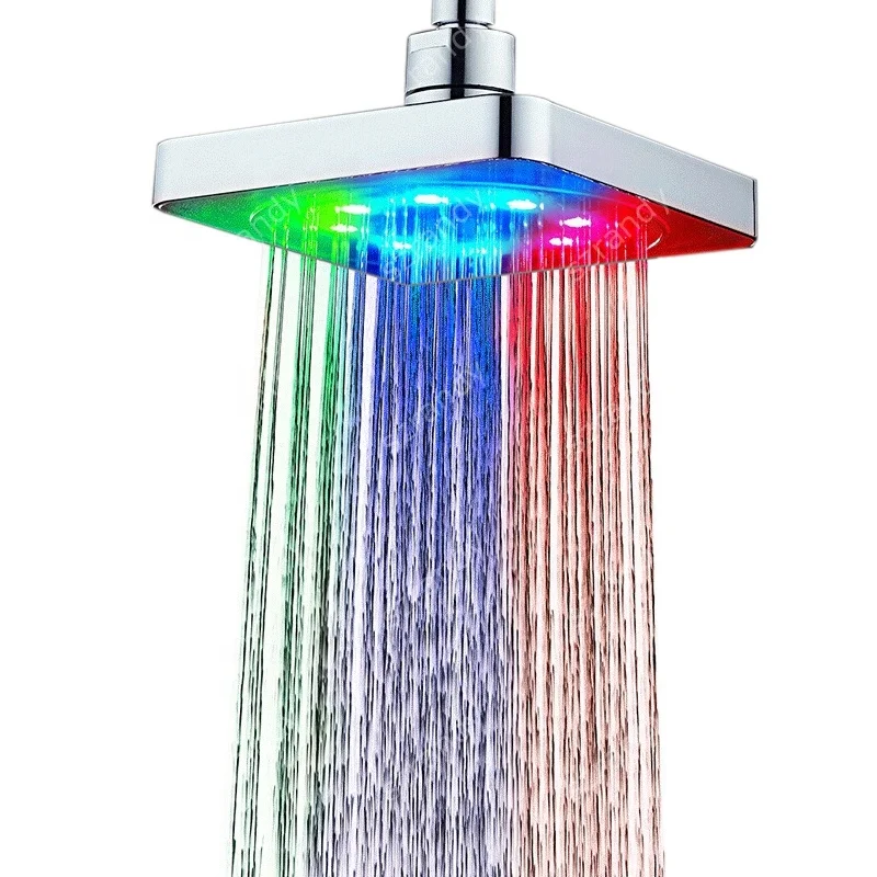 Multi-color Water Power Shower Head Led - Buy Shower Head Led,Water ...