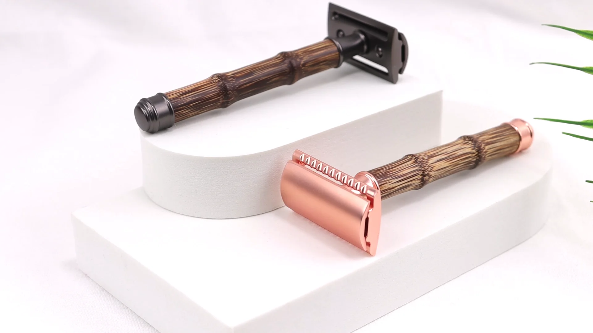 Bamboo Wooden Eco Friendly Reusable Zero Waste Shaver Rasoir Safety ...