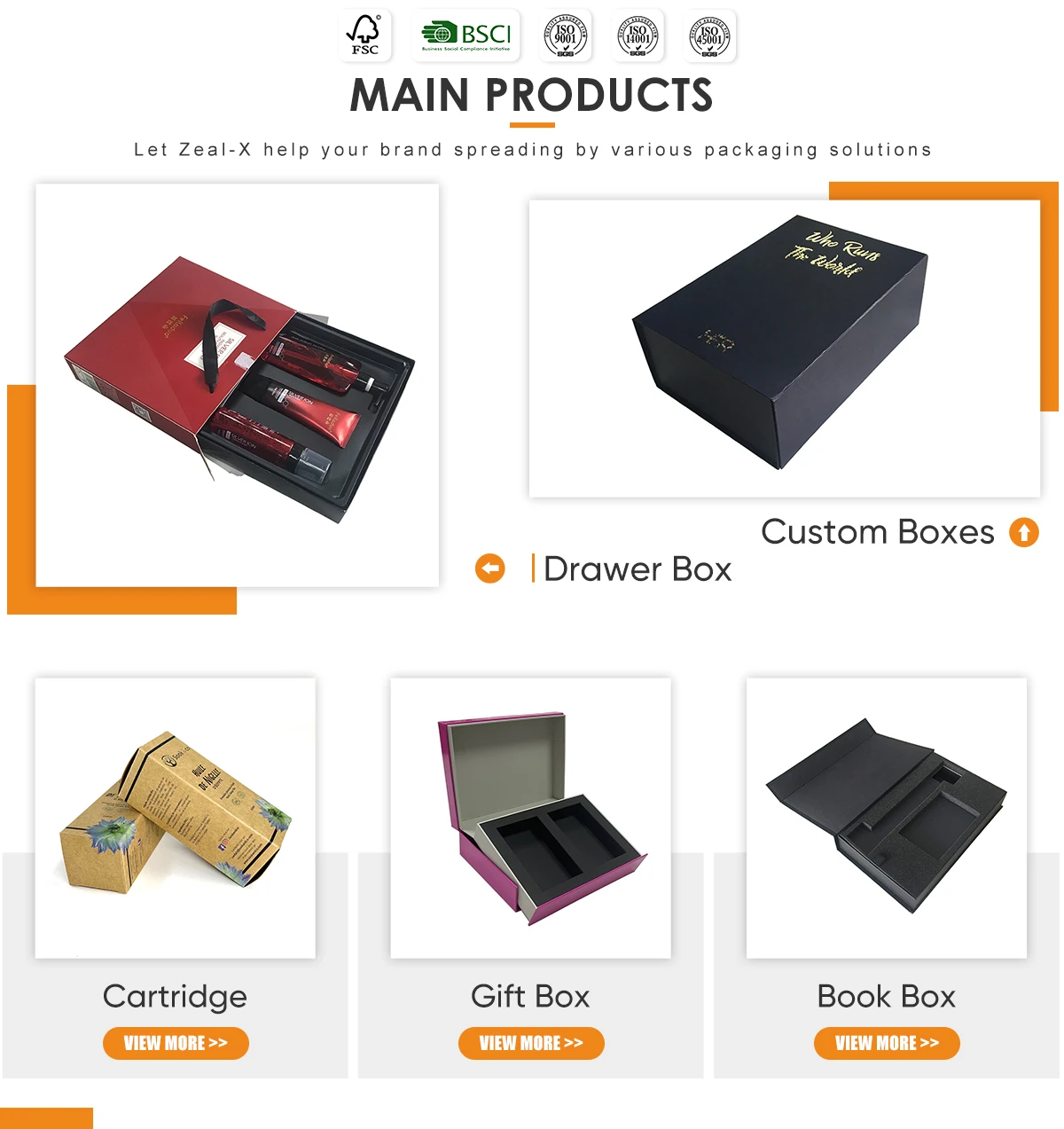 Shenzhen Zeal-X Packing Products Co., Ltd. - Gift Box, Packaging Box