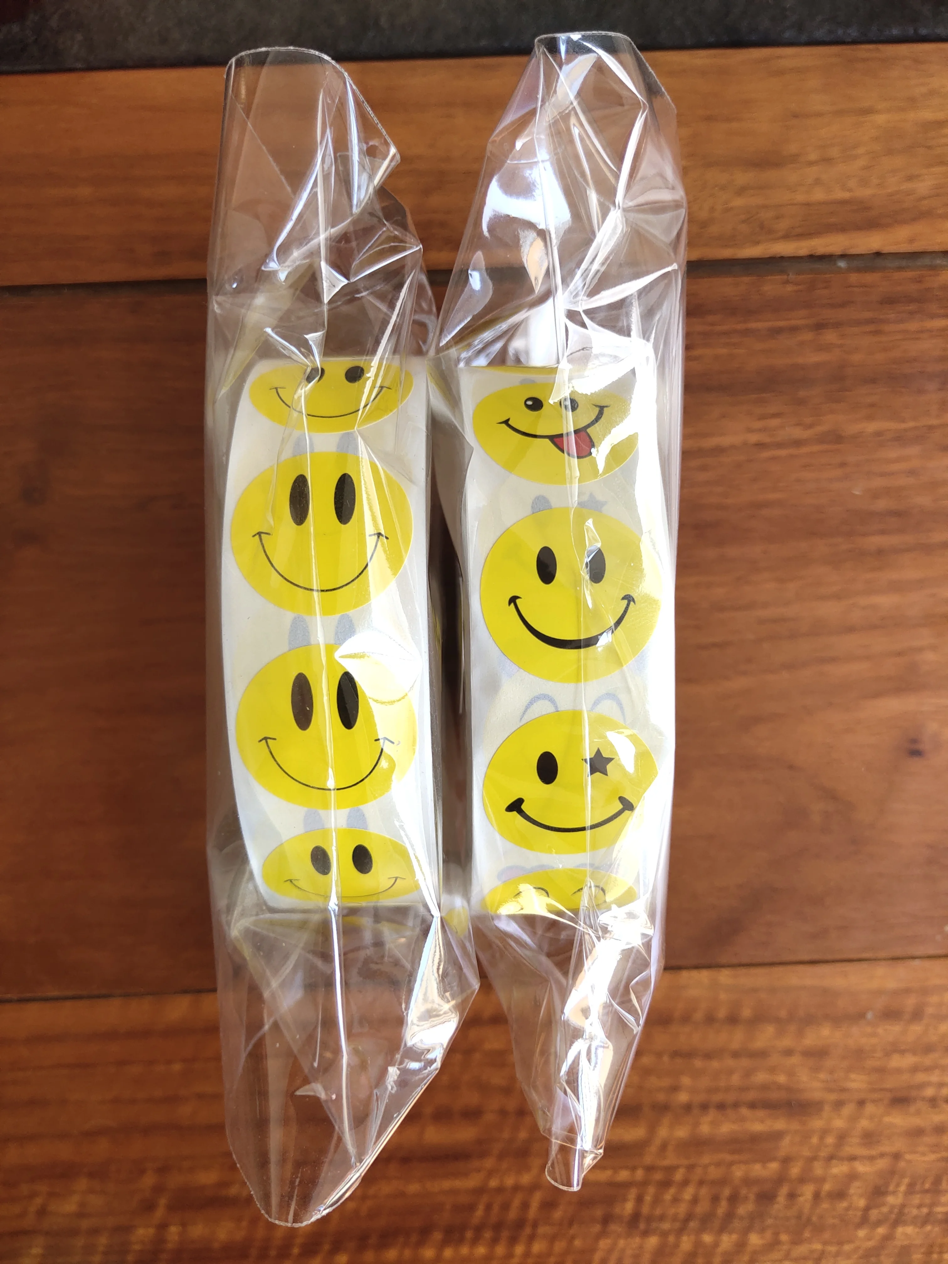 Fashion Custom Kids Cartoon Smile Face Adhesive Paper Roll Sticker ...