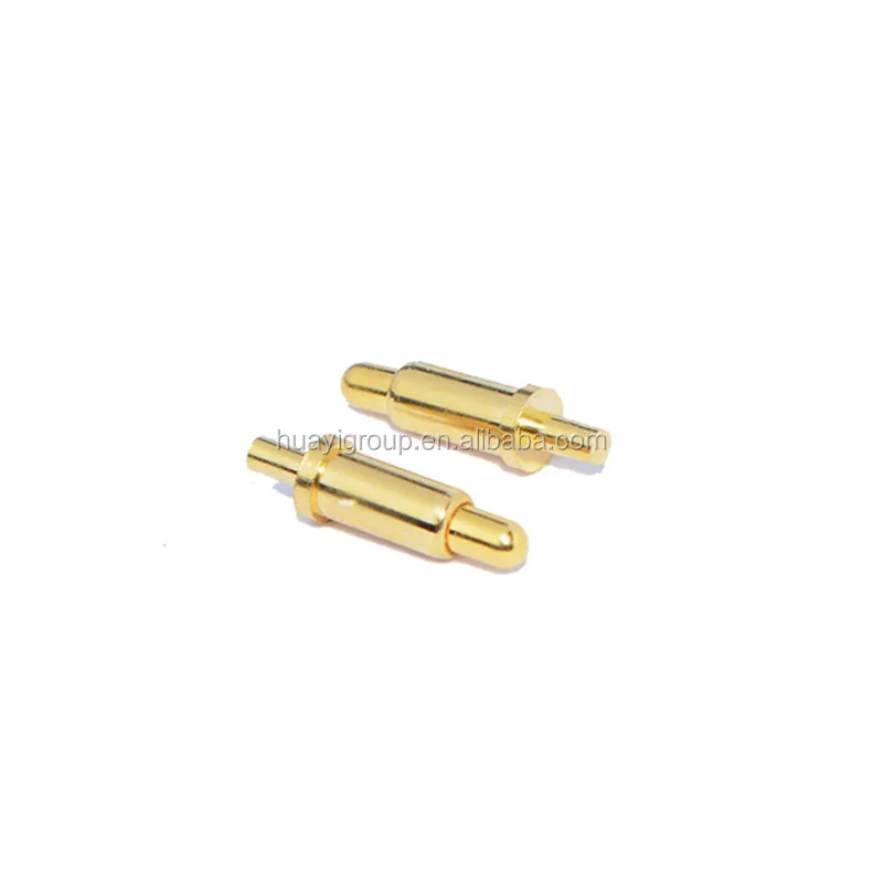 Spring Loaded Pin Pogo Pin Plug Connector Brass with Gold Plating