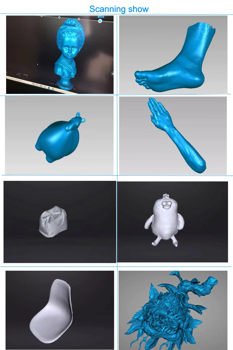Cheap Price 3d Hand Held Scanner Shinning 3d Pro 2x for Scanning Toys