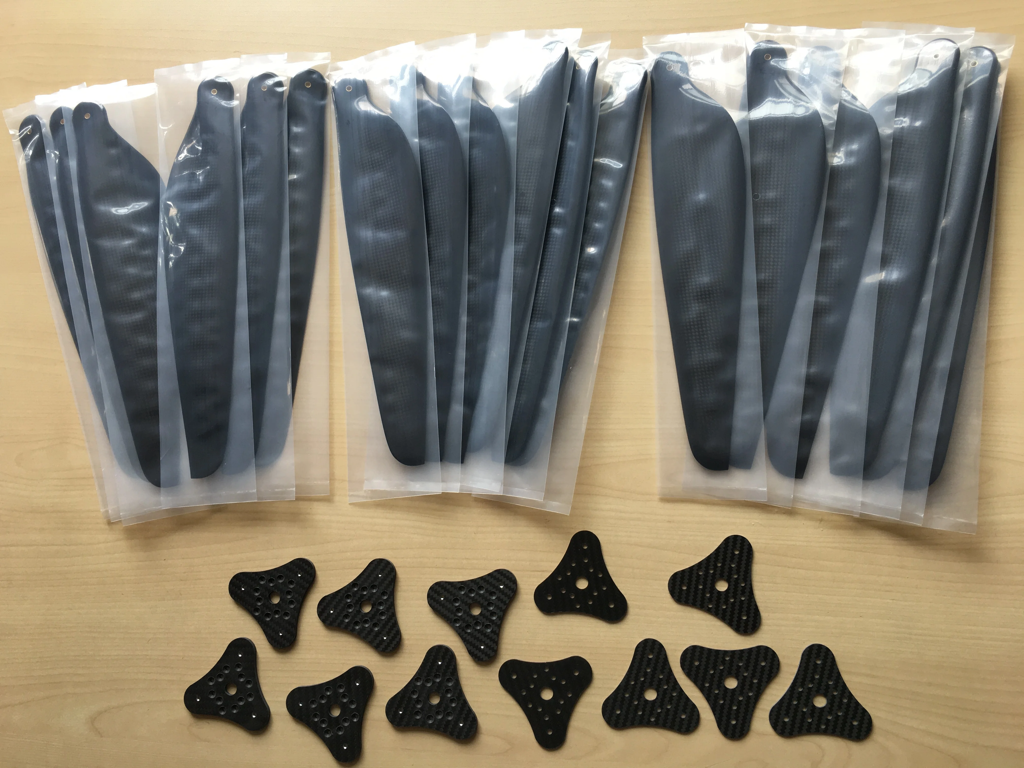 RJX Carbon Fiber 3 BLADE Propeller 28 Inch CW CCW UAV Drone Propeller