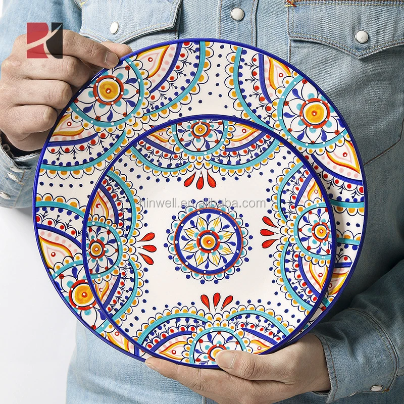 Porcelain Turkish Dinner Plates - Luxury & Sustainability