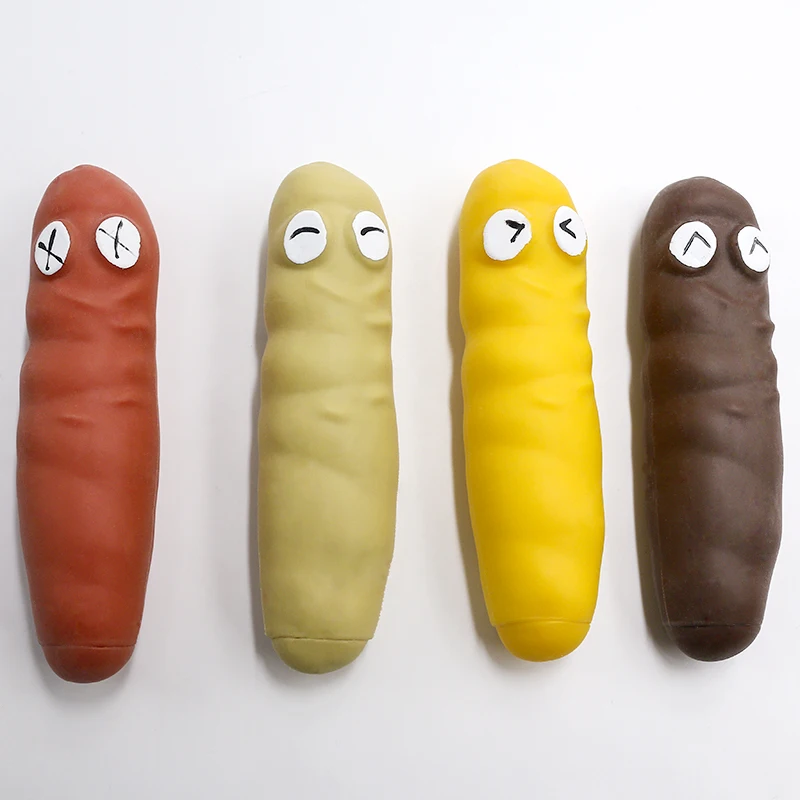 Poop Dog Stress Toy Pet Poo Stretchy Squeeze Turd Stretchy Poo Stress ...