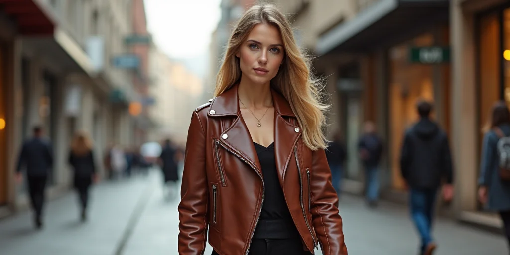 Lioness Brown Leather Jacket – Stylish 2025 Trendsetter On Alibaba.com