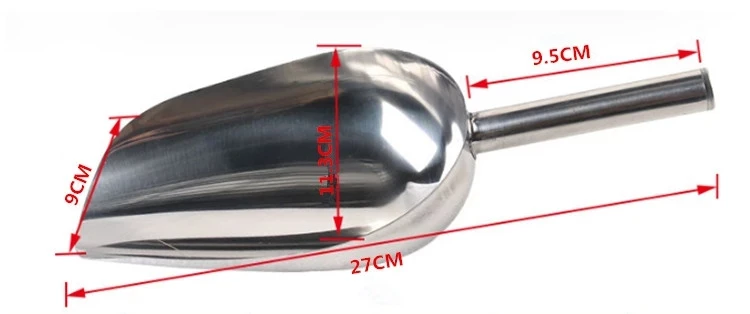 304 Stainless Steel Mini Sample Shovel For Concrete Slump Cone Test ...