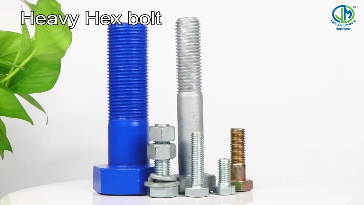 Black Oxide Astm A325 A490 Heavy Hex Structural Bolt - Buy Gr8.8 10.9 ...