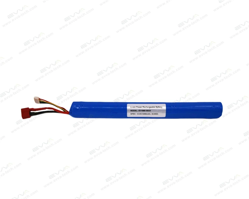 Lithium Ion Rechargeable 11V Battery - 3000mah Capacity