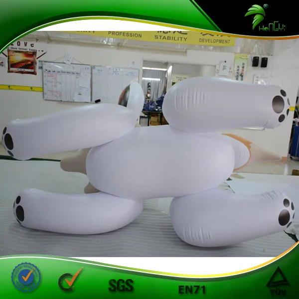 Squeaky Inflatable Eevee Bunny Toy - Customizable PVC Air Figure for ...