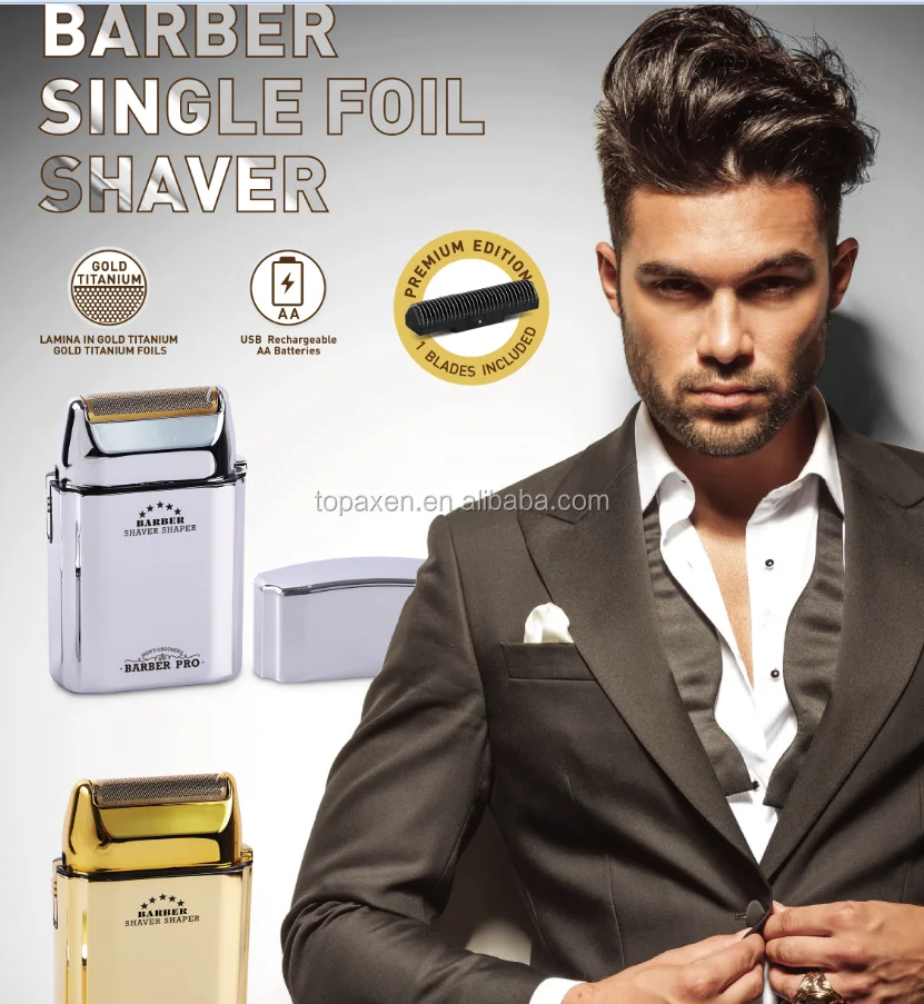 Cordless Electric Rechargeable Foil Shaver for Men Travel