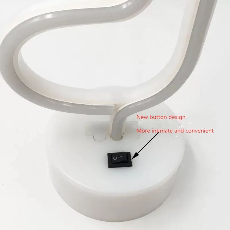 Fancy Led Neon Light Toy Animal Cat Whale Love Heart For Party Holiday ...