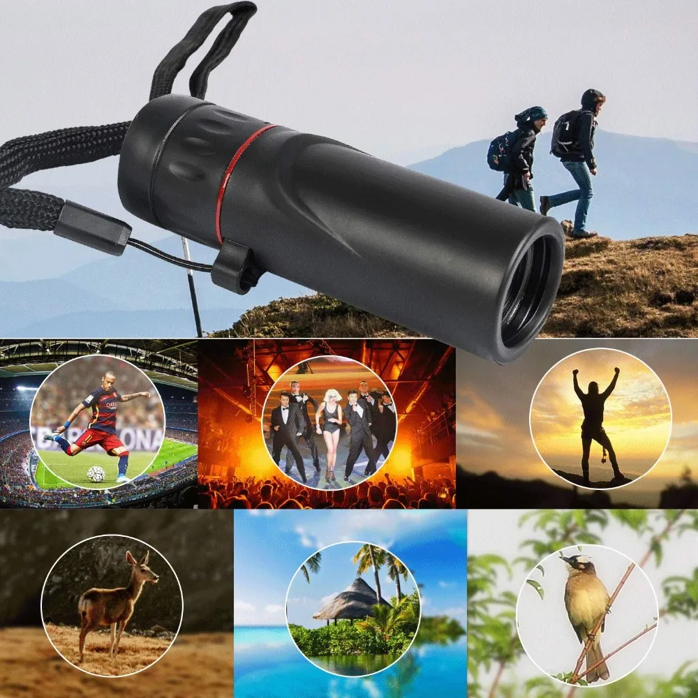 Portable Mini Monocular Telescope 8x21 High Power Monocular Scope ...